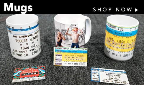 Concert Mats | Concert Mats | Ticket Stub Creations